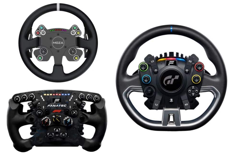 The best steering wheels for Sim-racing (2025) - Sim Racing