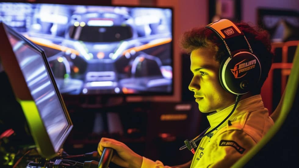 Lando Norris' SimRacing setup in 2025 - Sim Racing