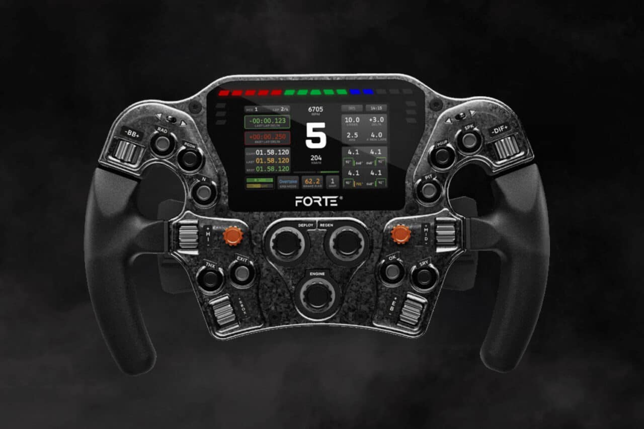 Asetek Forte Formula Pro on pre-order: carbon design and XXL screen ...