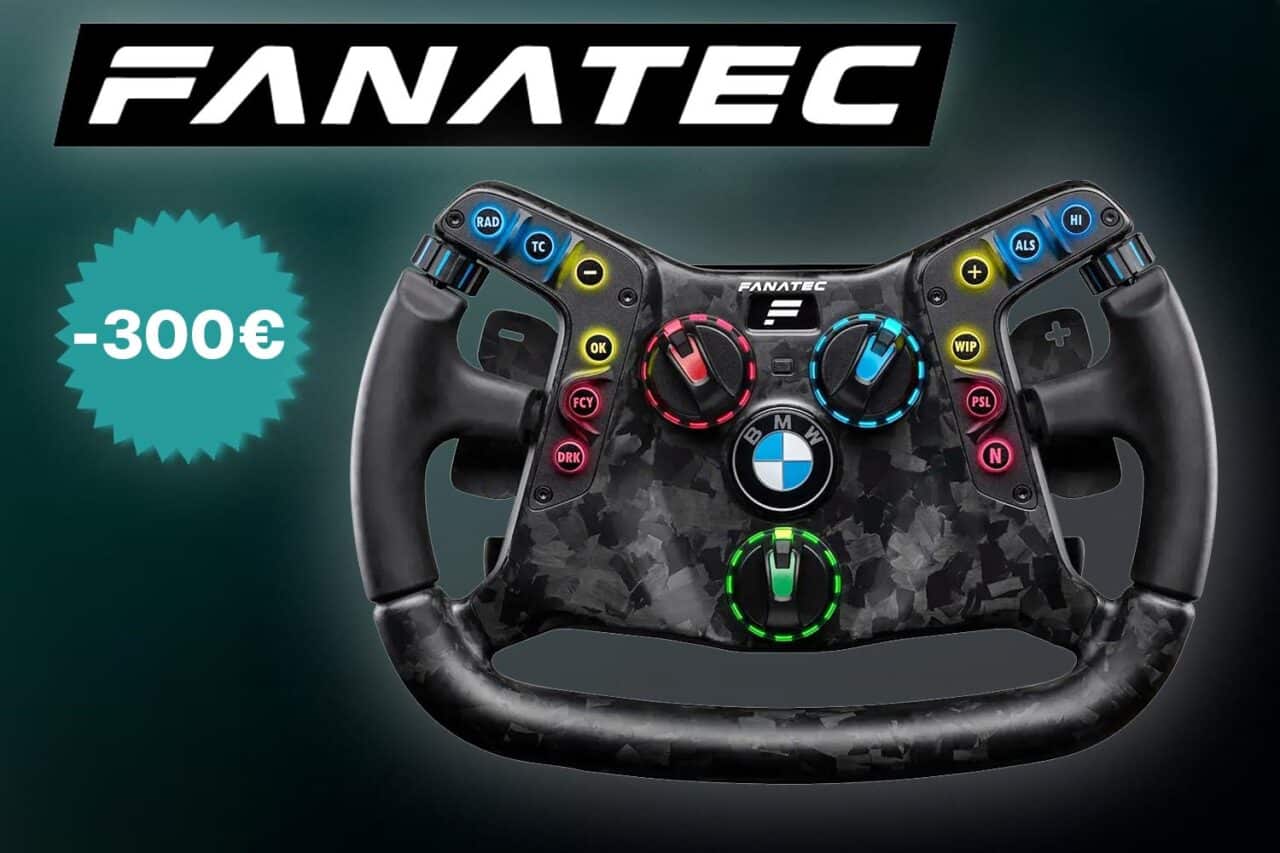 Fanatec Podium BMW M4 GT3: €300 off this legendary steering wheel ...
