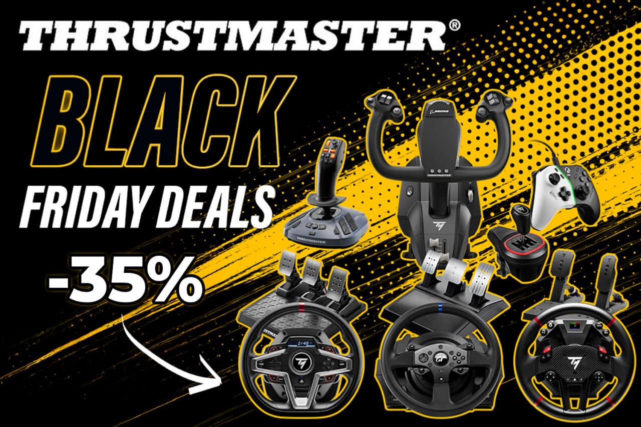 Black Friday Thrustmaster: The best 2026 promotions finally revealed (-35%)! (2026) - Sim Racing